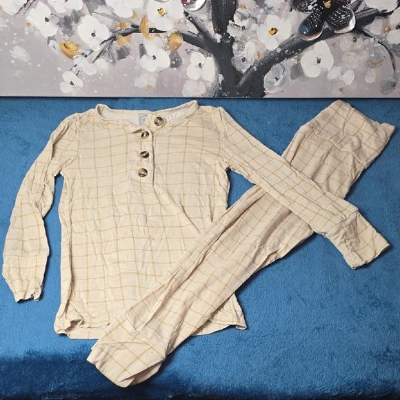 Lou Lou & Company | Pajamas | Lou Lou Company Top Bottomswt Beige ...